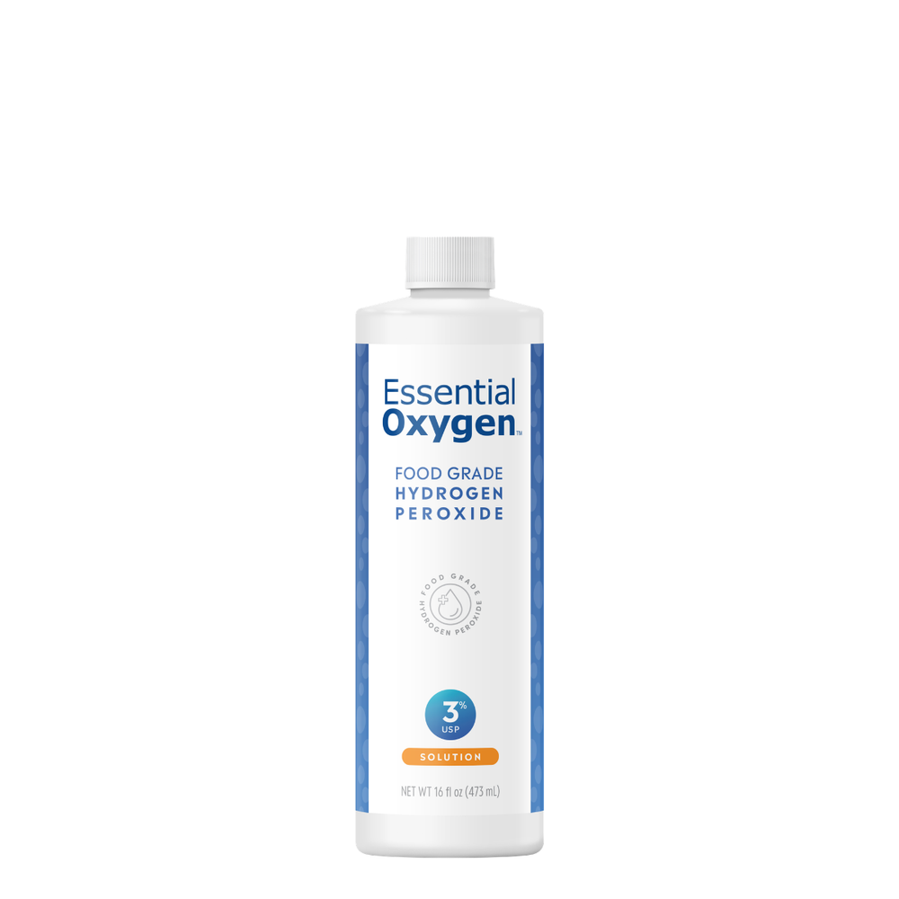 Food Grade Hydrogen Peroxide | 16 oz | ESSENTIAL OXYGEN | The Joy of Clean