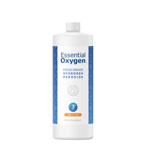 Food Grade Hydrogen Peroxide | 32 oz | ESSENTIAL OXYGEN | The Joy of Clean