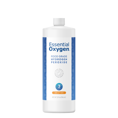 Food Grade Hydrogen Peroxide | 32 oz | ESSENTIAL OXYGEN | The Joy of Clean