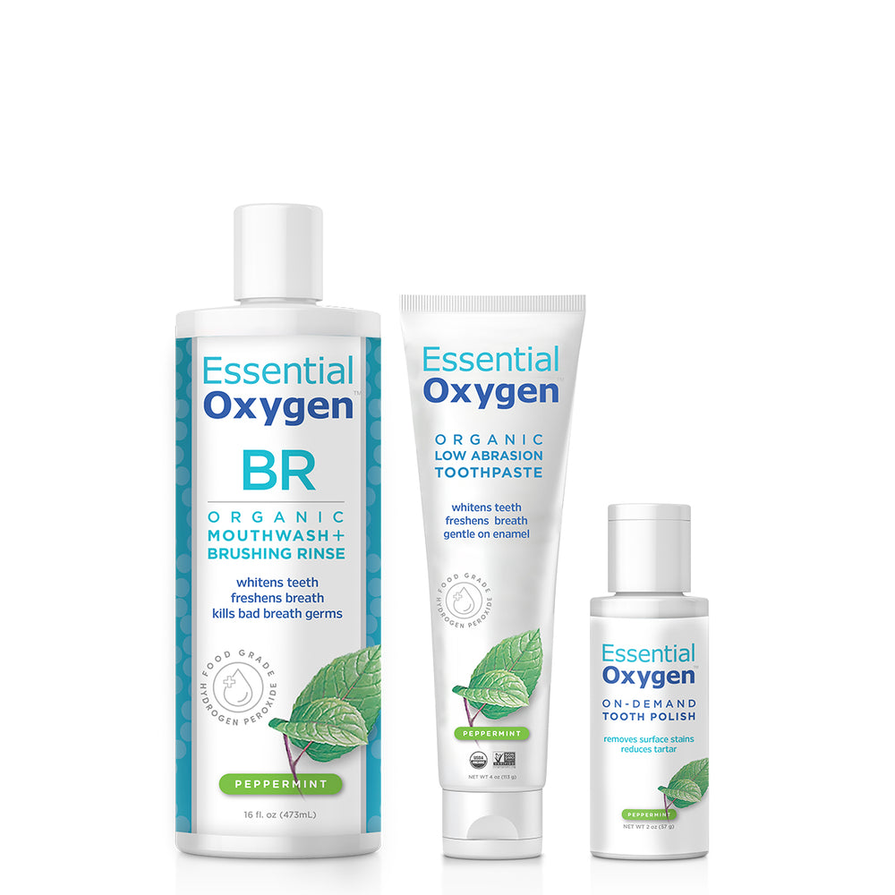 ORGANIC ORAL CARE | ESSENTIAL OXYGEN | THE JOY OF CLEAN